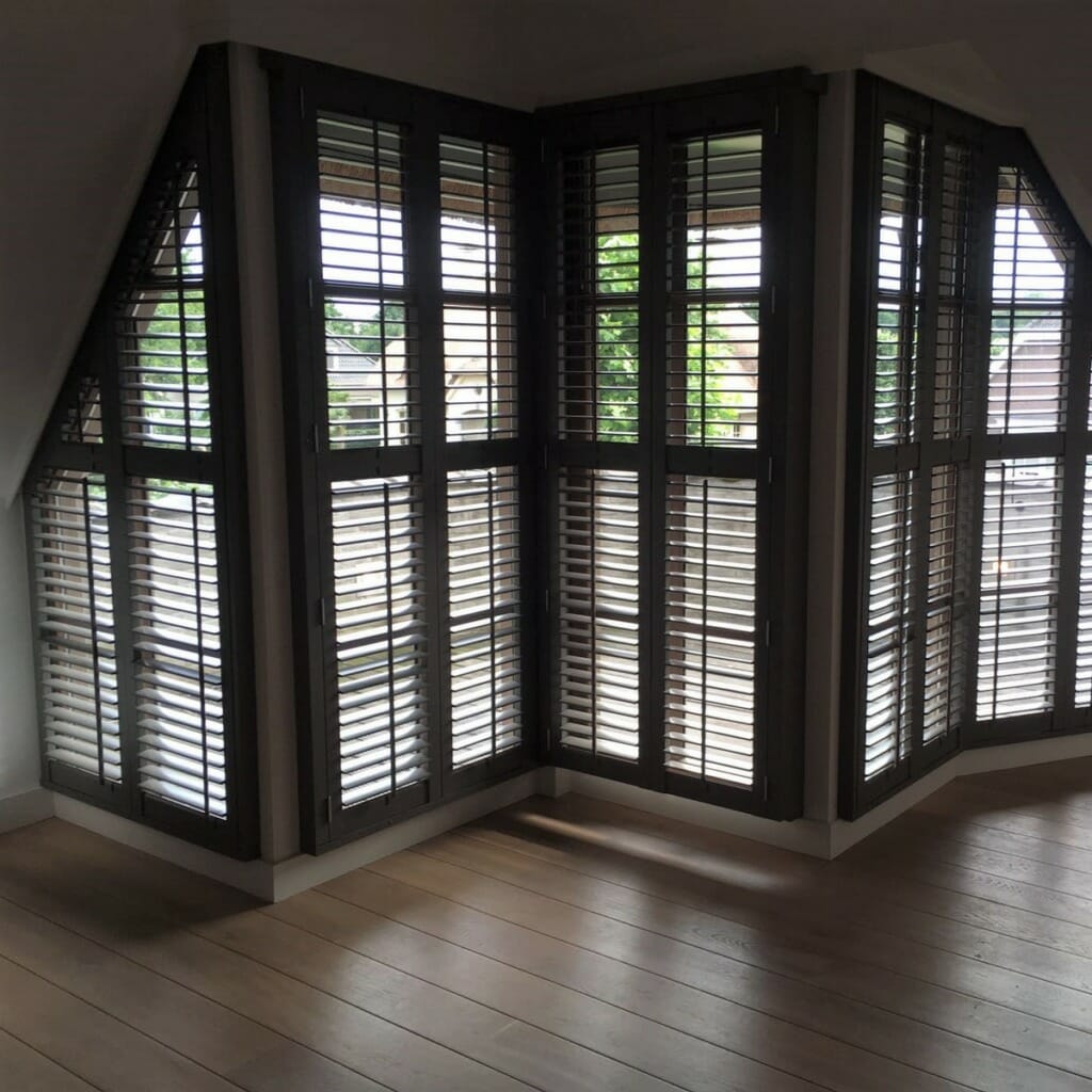 Shutters voor bijzondere raamvormen - Zonnelux