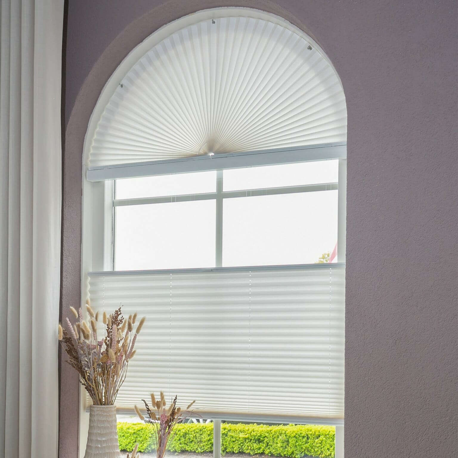 Stijlvolle oplossingen voor ronde ramen - Zonnelux